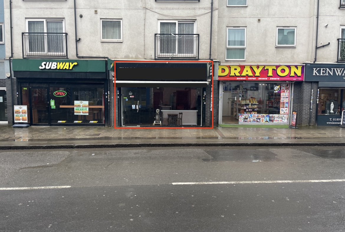 Retail Shop To-Let in West Drayton: High Street Location